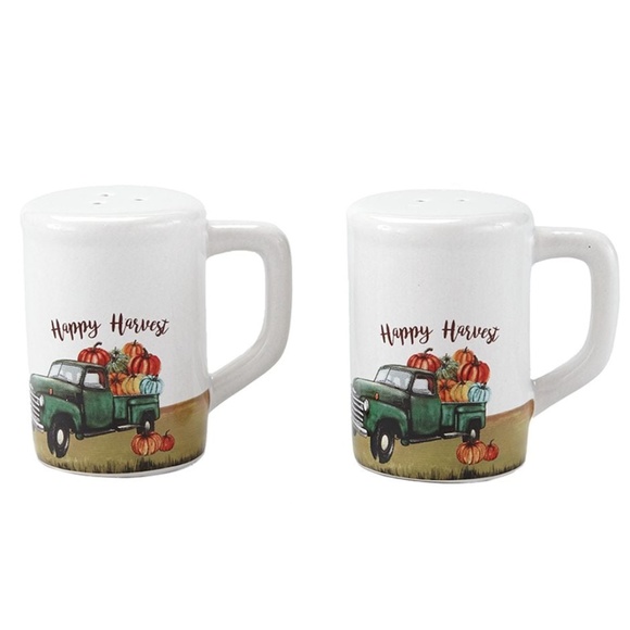 Fall Harvest | Dining | Sale Happy Harvest Salt Pepper Shakers Green ...